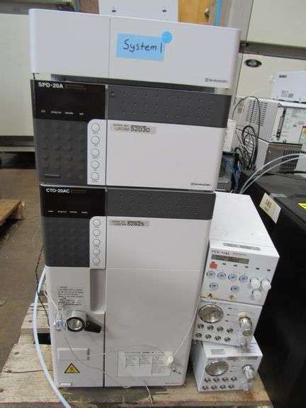 Shimadzu Analytical Precision Health System Including 1 Prominence Column Oven Cto 20ac 1