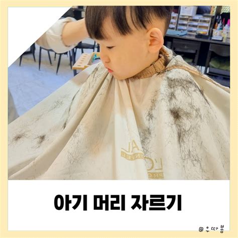 아기 미용실 머리 자르기 남자 아기 머리스타일 투블럭 W 파마는 언제부터 네이버 블로그
