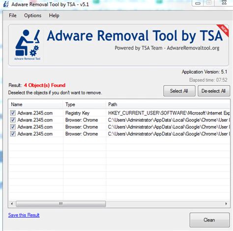 Adware Removal Tool By Tsa Hướngdẫ