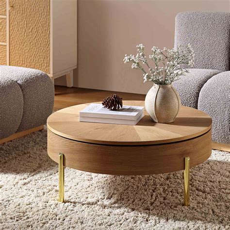 Round Coffee Table With Seating Houston Round Coffee Table Set In