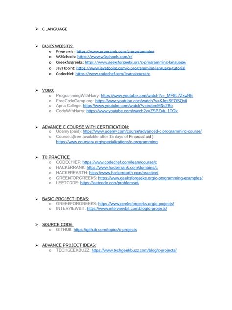 c language pdf