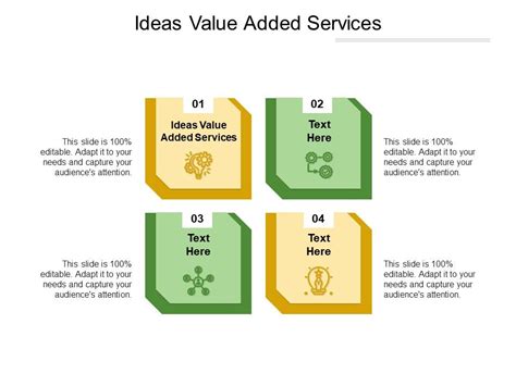 Ideas Value Added Services Ppt Powerpoint Presentation Outline Template Cpb
