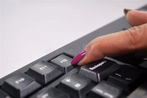 F12 Button On The Keyboard Stock Photo Image Of Communication Digital 166710314