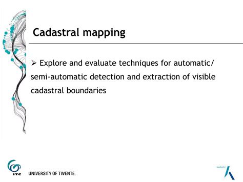 Informal Settlements And Cadastral Mapping Pptx Geography Science