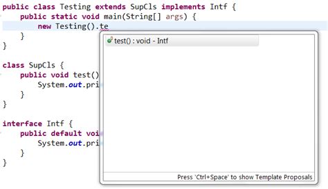 Java Super Class Method And Interface Default Method Conflict
