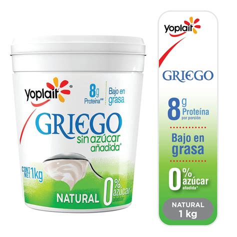 Comprar Yogurt Yoplait Griego Natural Sin Azúcar 1000 G Walmart El