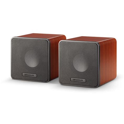 三旭m8木质音箱电脑桌面对箱立体声音响小巧时尚大声usb供电线控 虎窝淘