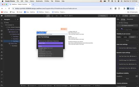 Unable To Find Item In Cms Collection On Page Cms Forum Webflow