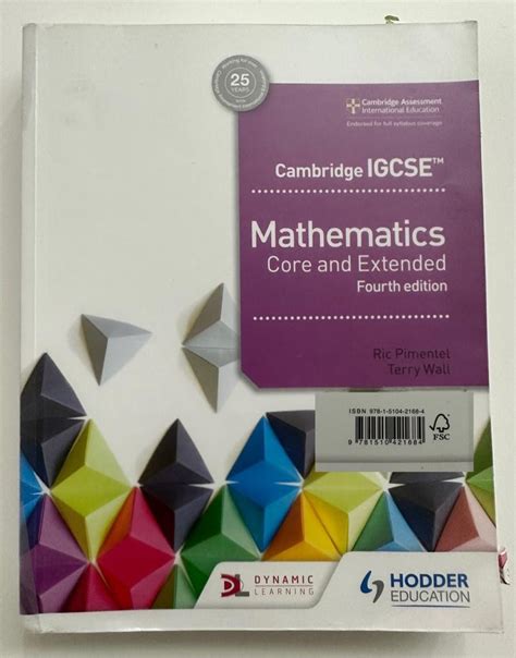 Cambridge Igcse Mathematics 4th Edition Hobbies And Toys Books And Magazines Textbooks On Carousell