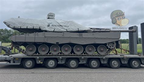 «eurosatory 2024 Άρμα μάχης Leopard 2a4 με τον πύργο μάχης του