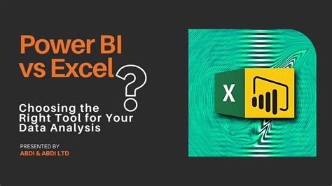Power Bi Vs Excel Choosing The Right Tool For Data Analysis