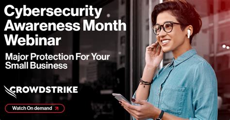 Crowdstrike On Linkedin Cybersecurity Awareness Month Webinar