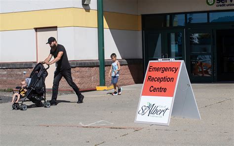 Canadian Wildfires Approach Provincial Capital As Officials Race To