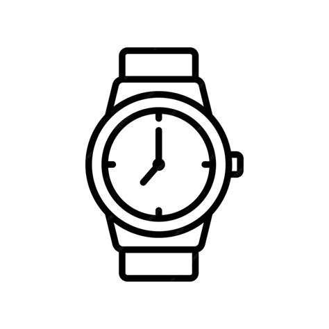 Premium Vector Watch Icon Vector Design Template Simple And Clean