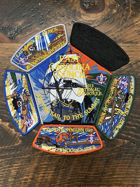 2013 National Jamboree Patch Set From The East Carolina Council Ebay