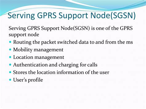 Gprs Architecture Ppt Pptx