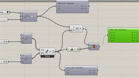 How To Combine Branches Of Two Trees Grasshopper Mcneel Forum