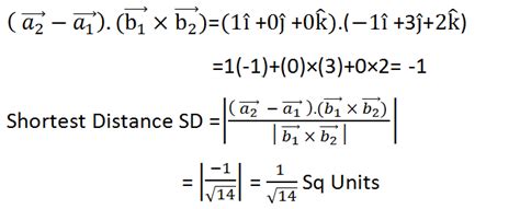 How To Find Shortest Distance Between Two Lines Simplifying Reasoning Maths Ncert Class