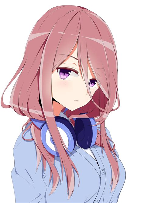 Miku Nakano Wallpapers Top Free Miku Nakano Backgrounds Wallpaperaccess