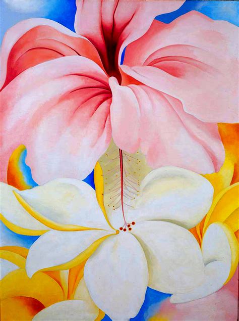 Skull And Flowers By Georgia Okeeffe Artchive