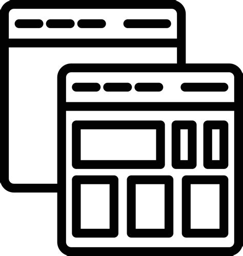 Vector Design Webpages Icon Style 22271773 Vector Art At Vecteezy