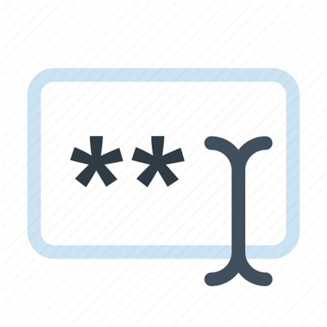 Html Password Password Input Icon Download On Iconfinder