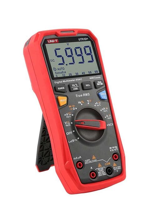 Unit Ut61d 1000v True Rms Dijital Multimetre Tr