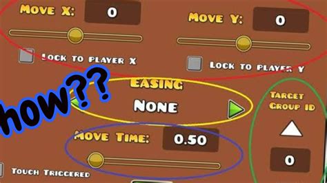 how to use the move trigger [geometry dash] youtube