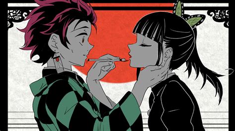Demon Slayer Tanjirou Kamado Makeup Kanao Tsuyuri Face Hd Anime
