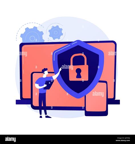 Personal Information Protection Stock Vector Images Alamy