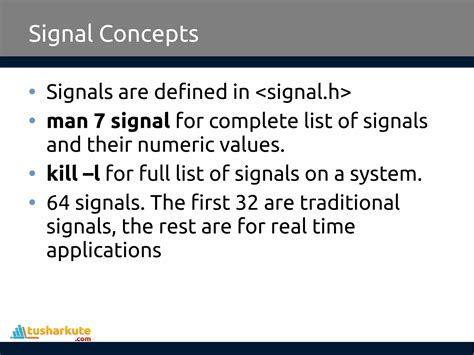 Signal Handling In Linux Pdf Operating Systems Computer Software