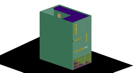 Apartment Detail 3d Model Layout Building Block Autocad File