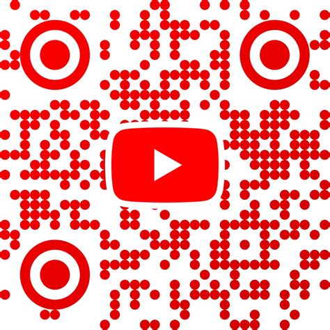 Youtube Logo Red Qr Code Template Generator