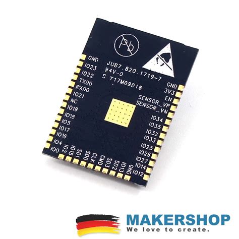 Espressif ESP WROOM 32 ESP32 Bluetooth Dual Core BLE IoT WiFI Modul