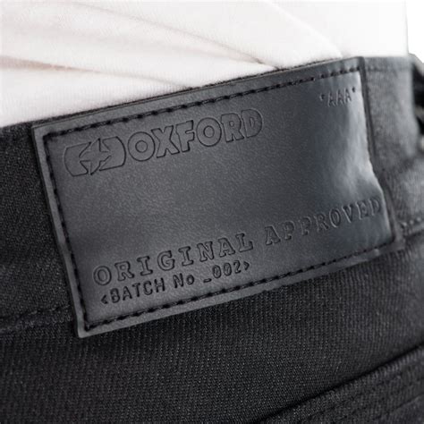 Oxford Original Approved Aaa Mens Jean Straight Black