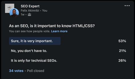 Felix Akinnibi On Linkedin Seo Html Css