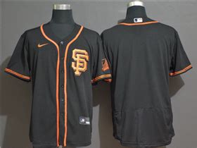 San Francisco Giants Black Flex Base Team Jersey Tte Tradingltd Tteroom