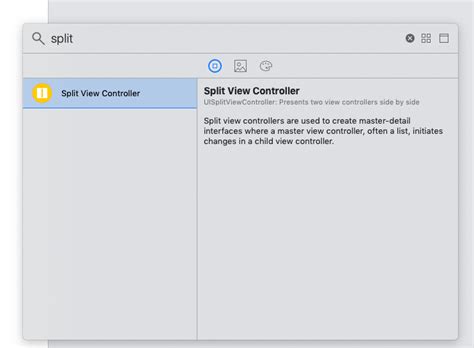 Ios Split View Controller Online Tutorials Library List