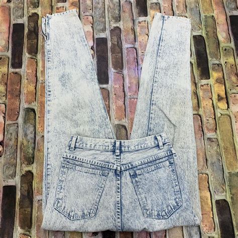 Vintage Stéfano Acid Wash High Waisted Jeans In Depop