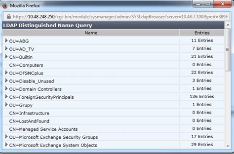 Solved Ldap Query Fortinet Community