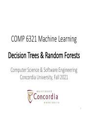 Decision Trees And Random Forests Pdf COMP Machine Learning Decision Trees Random