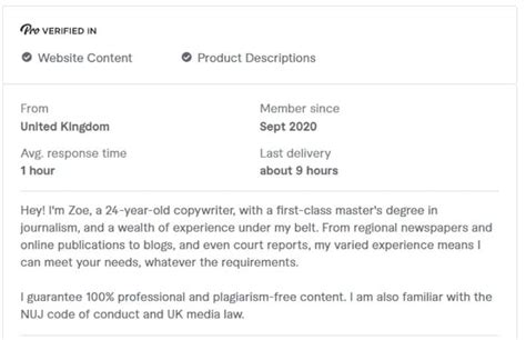 How To Create An Engaging Fiverr Profile Description Freelancers Guide