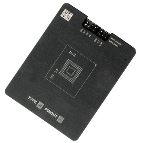 Zócalo Para Adaptador Emmc Nand Mr Type 11 Pinout 1 Dpr Recovery Laboratorio De Recuperacion
