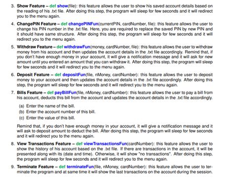 Solved Develop A Menu Driven Complete Program That Can