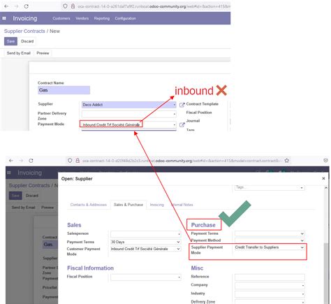 14 0 15 0 Incorrect Selection Of Payment Mode From The Partner Data
