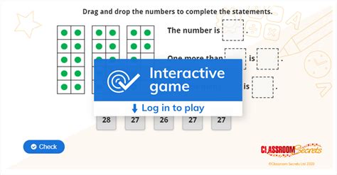 Year 1 One More One Less Iwb Place Value Activity Classroom Secrets Classroom Secrets