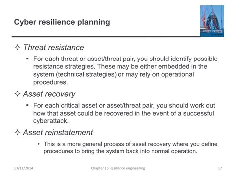 Ch14 Resilience Engineering Pptx