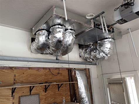 Mitsubishi Ducted Mini Split System Mission Air Conditioning Plumbing