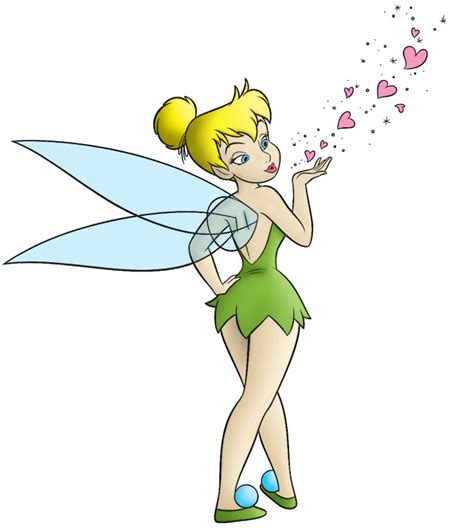 Tinkerbell Line Art Colored By Hatchi67 On Deviantart