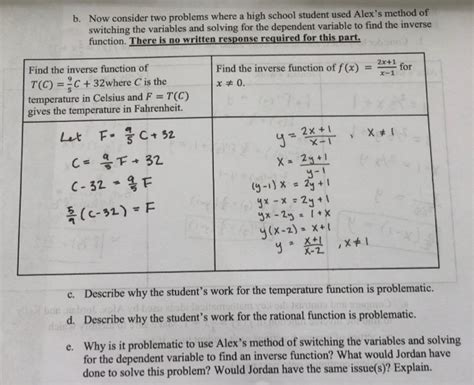 Solved Explain Relationships And Properties Between Inverse